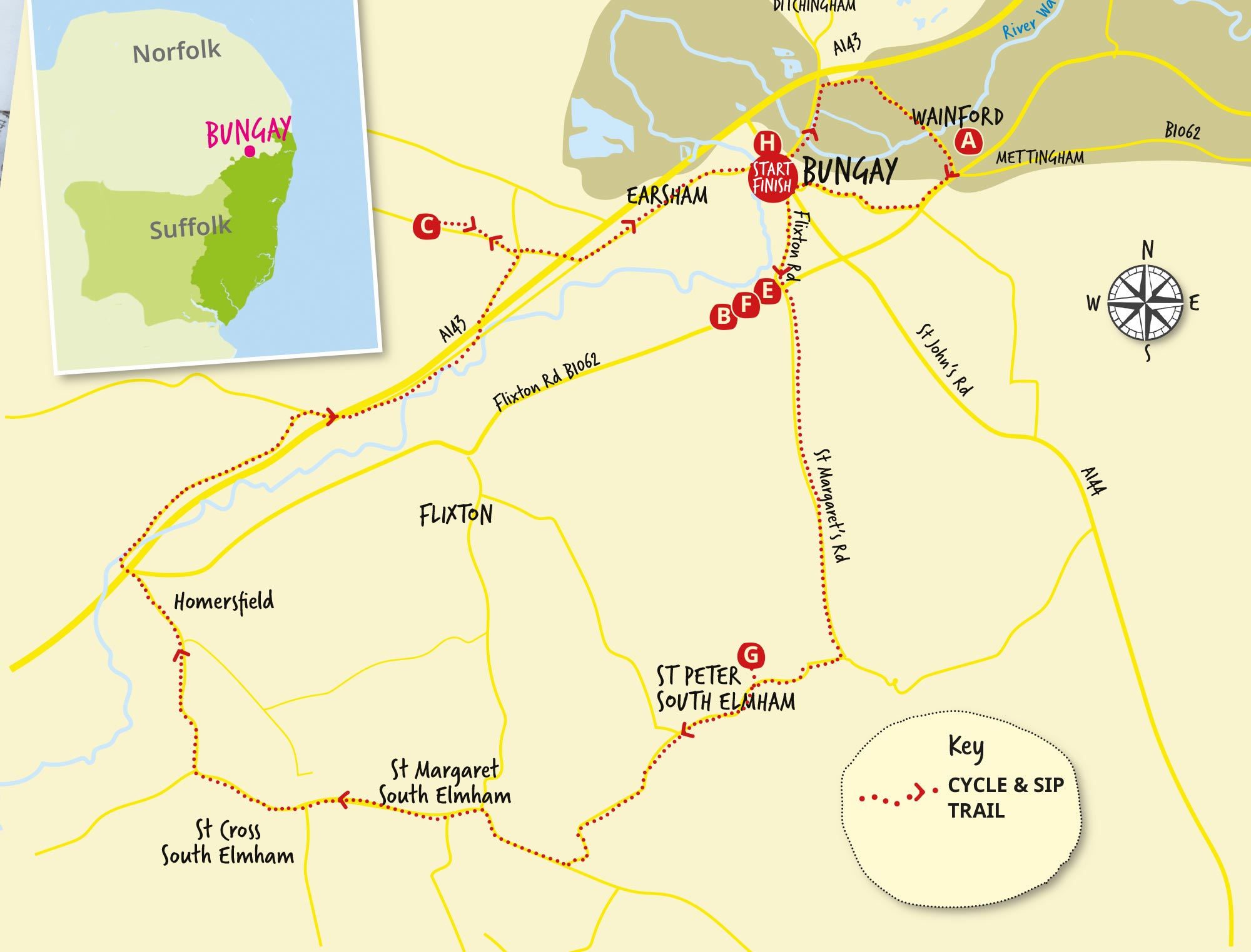 Bungay Food & Drink · Cycle & Sip ‘Tour of Bungay’